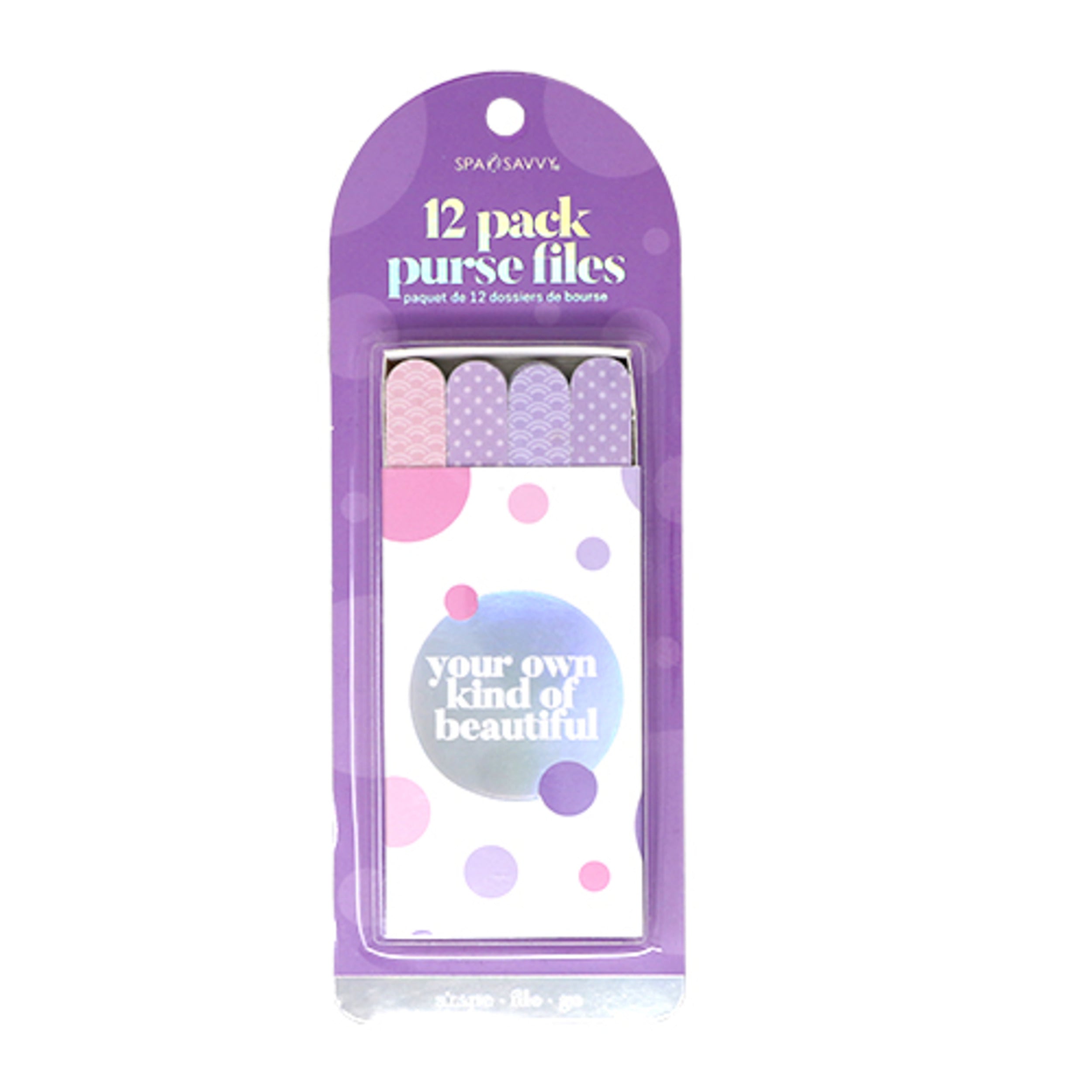 12pk Purse Nail File – Donnamax