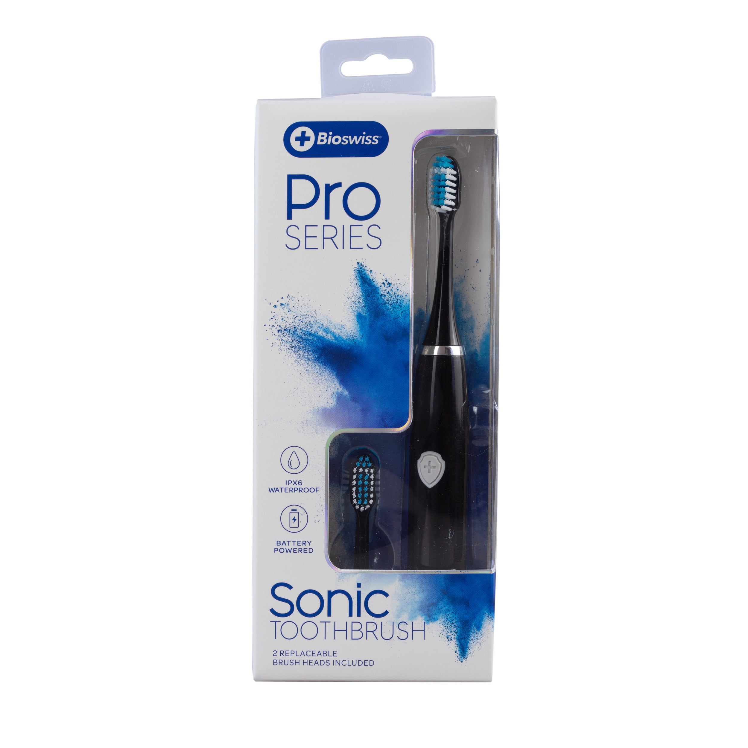 Sonic Pro Series Electric Toothbrush with 2 Replacement Heads – Donnamax