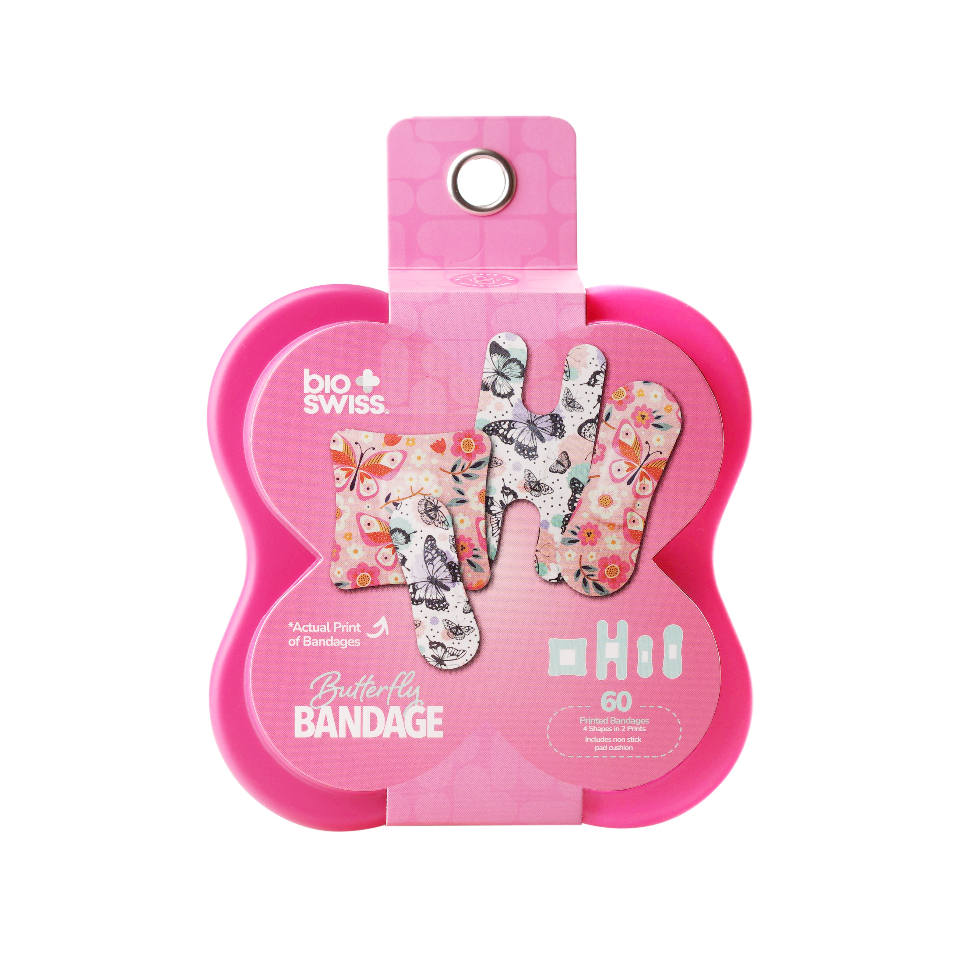 Butterfly Printed Bandages - 60 Count – Donnamax