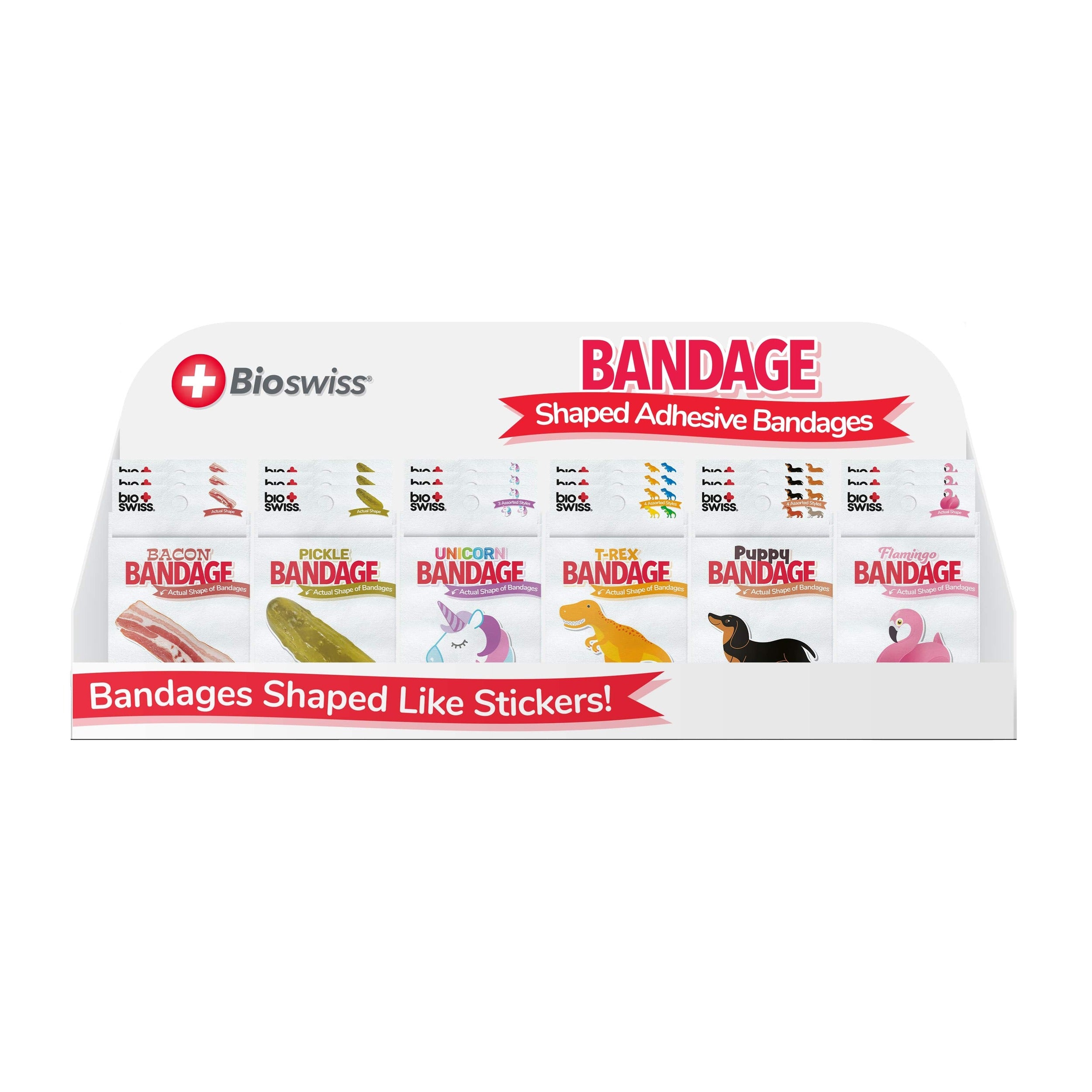 Bandage Display - 6 Styles (25 Count) – Donnamax