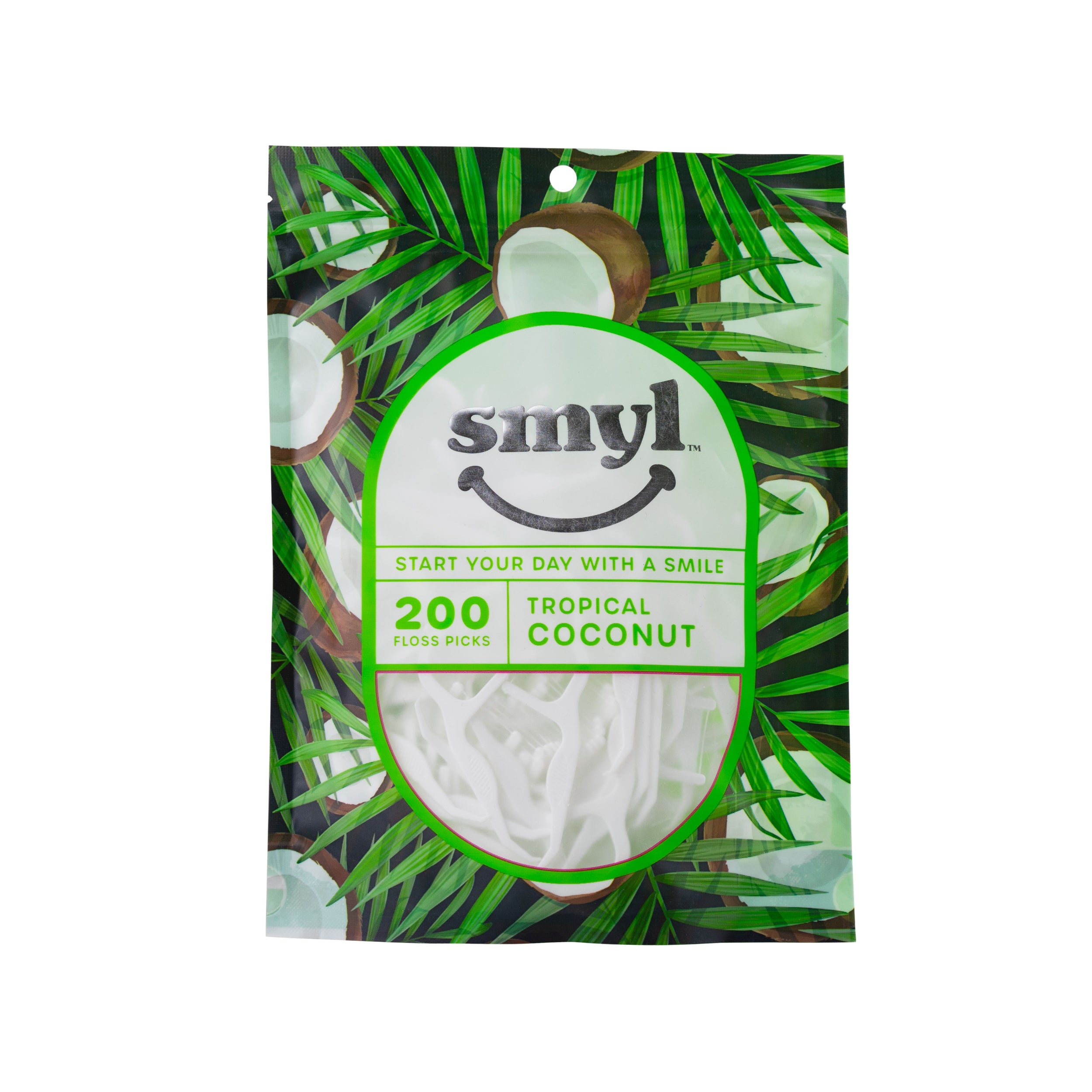 200ct Wheat Straw Floss Picks - Coconut – Donnamax