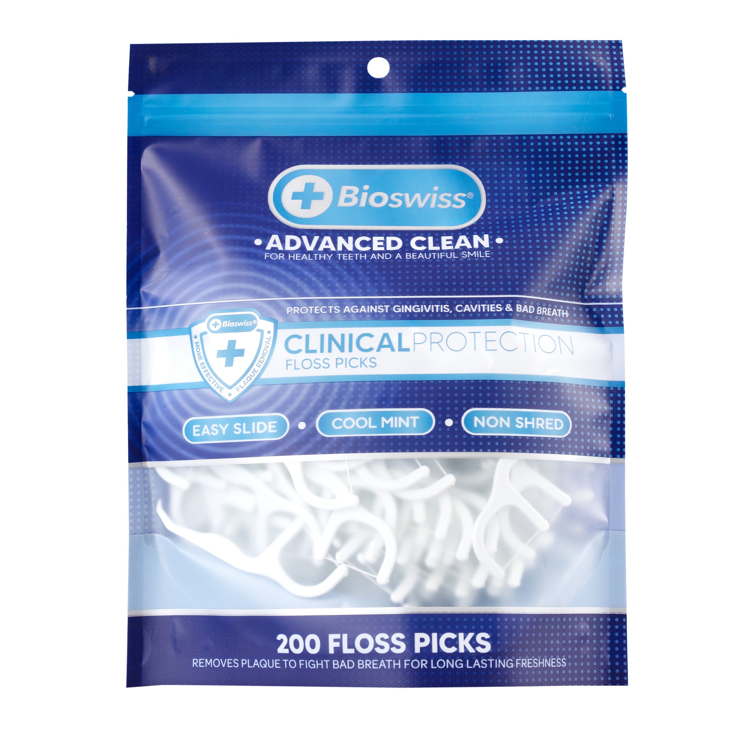200ct Advanced Clean Floss Picks - Cool Mint – Donnamax