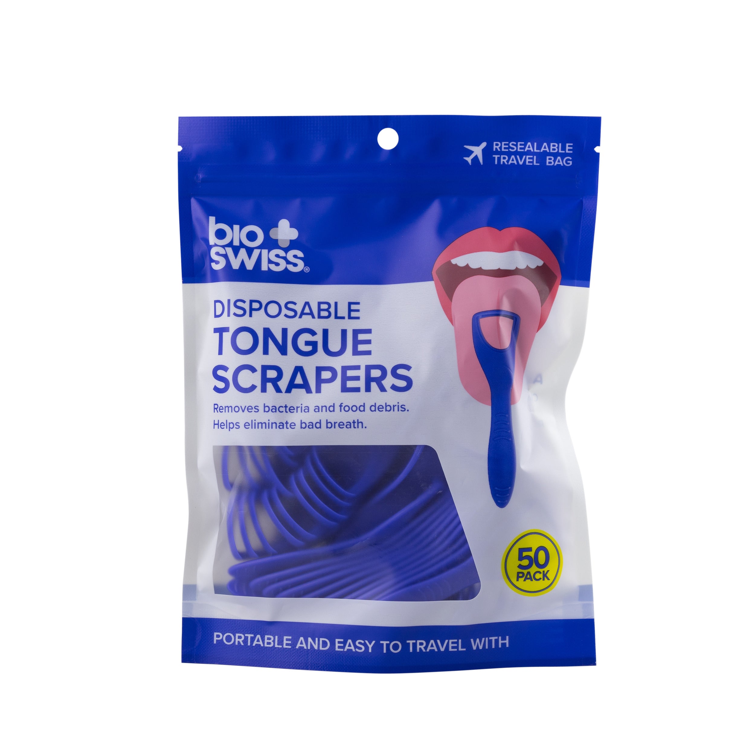 50ct Disposable Tongue Scrapers – Donnamax