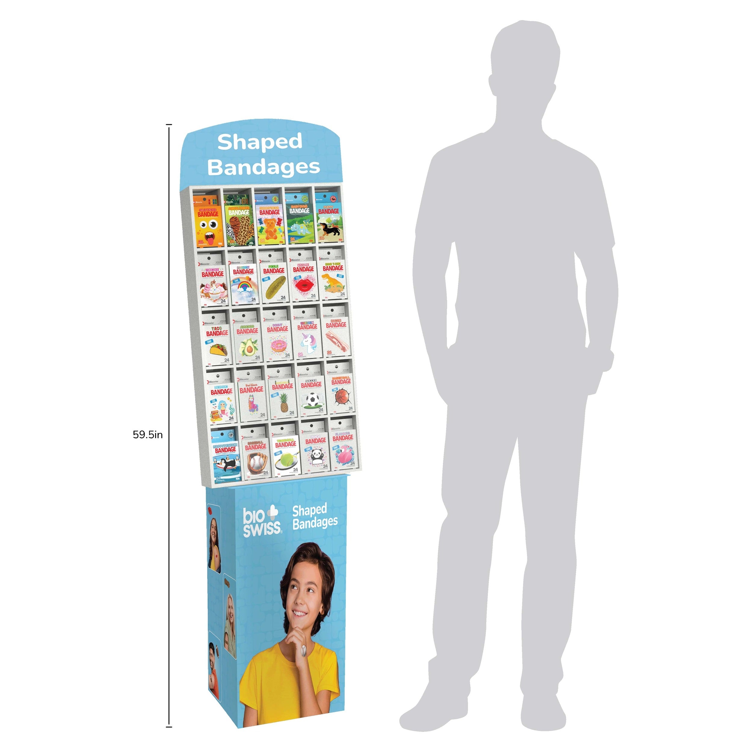 Bandage Display - 25 Styles (24 Count Box) – Donnamax