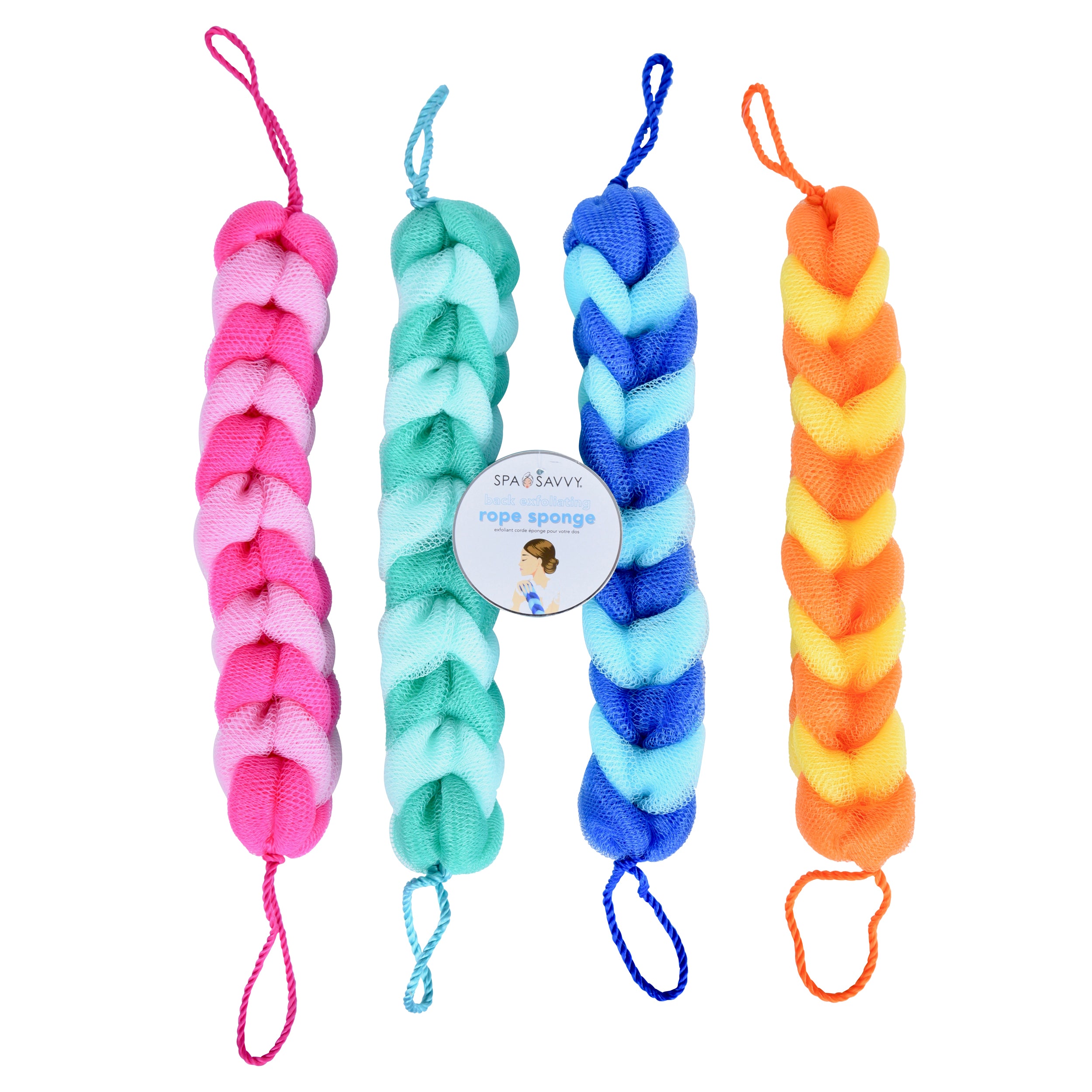 Back Exfoliating Rope Sponge – Donnamax