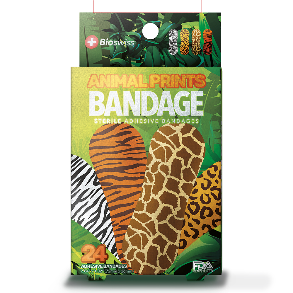 Animal Print Bandages - Pack of 24 – Donnamax